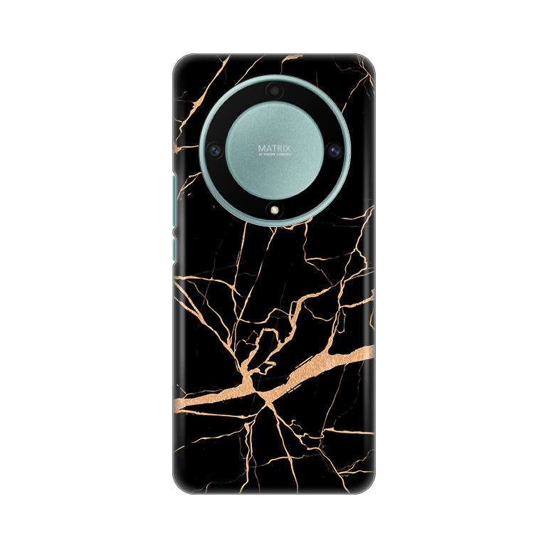 Maska(futrola) Silikonska Print za Honor Magic 5 Lite All Black