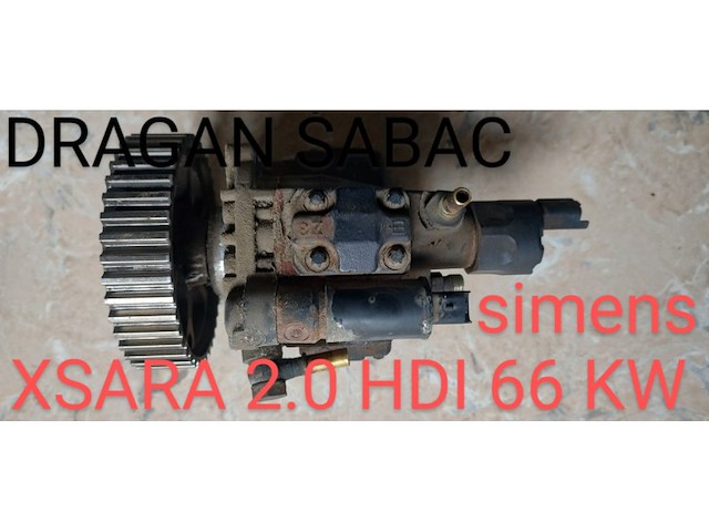 CITROEN XSARA pumpa visokog pritiska 2.0 HDI 66 kw sime