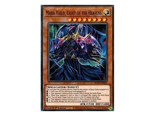 Yu-Gi-Oh! Maha Vailo, Light of the Heavens - BLVO-EN024