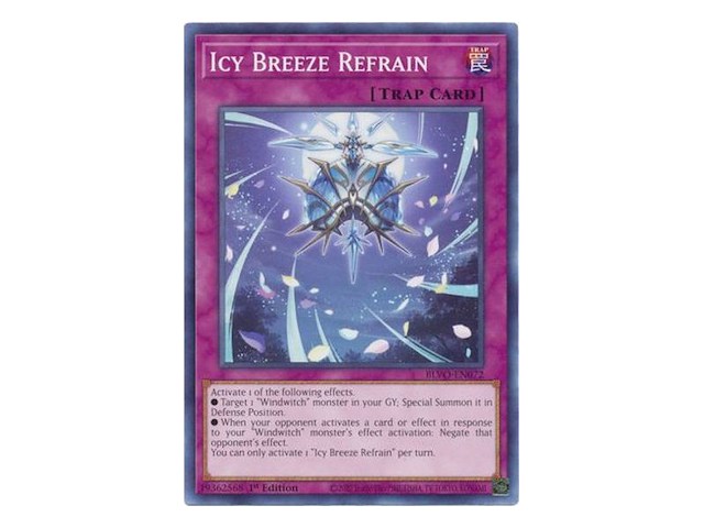 Yu-Gi-Oh! Icy Breeze Refrain - BLVO-EN072