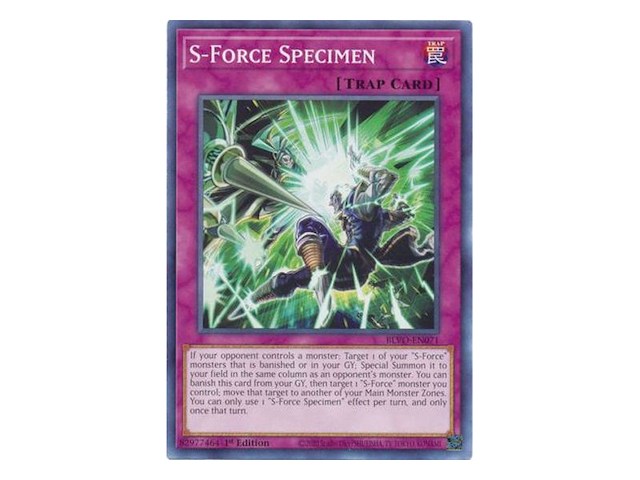 Yu-Gi-Oh! S-Force Specimen - BLVO-EN071