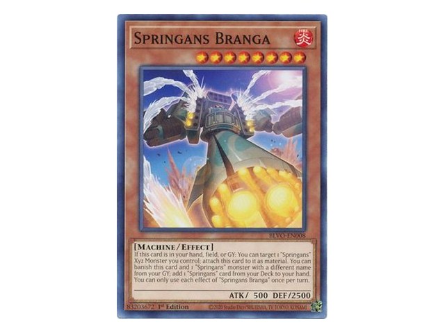 Yu-Gi-Oh! Springans Branga - BLVO-EN008