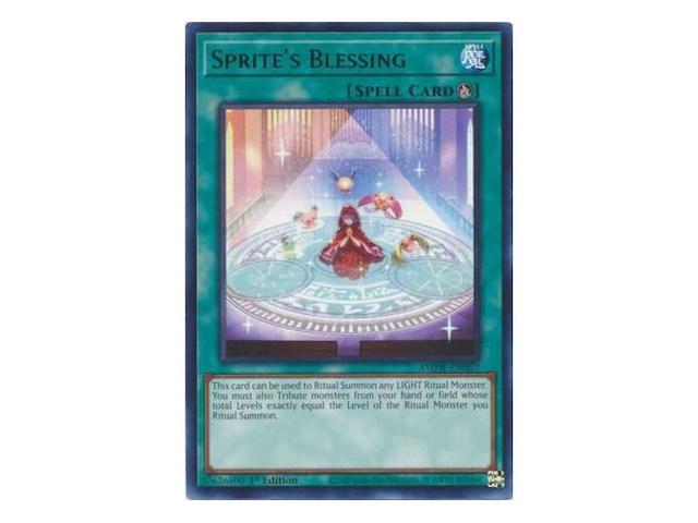 Yu-Gi-Oh! Sprite`s Blessing - AMDE-EN057