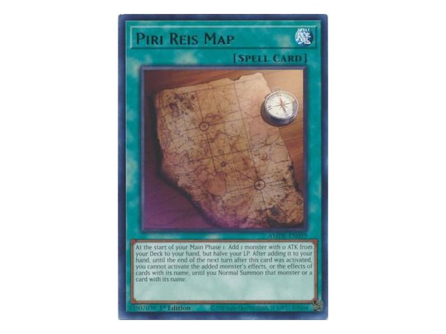 Yu-Gi-Oh! Piri Reis Map - AMDE-EN059