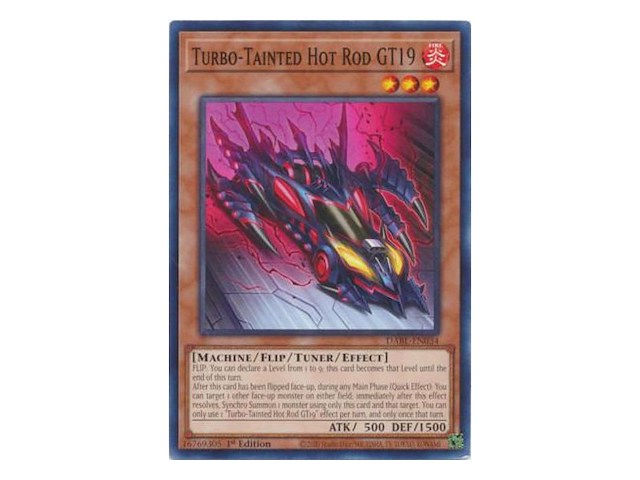 Yu-Gi-Oh! Turbo-Tainted Hot Rod GT19 - DABL-EN034