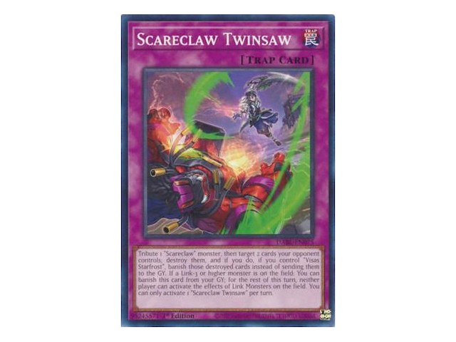 Yu-Gi-Oh! Scareclaw Twinsaw - DABL-EN075