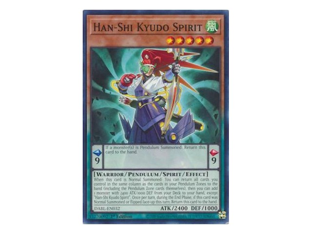 Yu-Gi-Oh! Han-Shi Kyudo Spirit - DABL-EN032