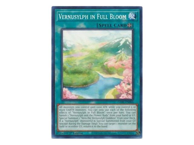 Yu-Gi-Oh! Vernusylph in Full Bloom - DABL-EN066