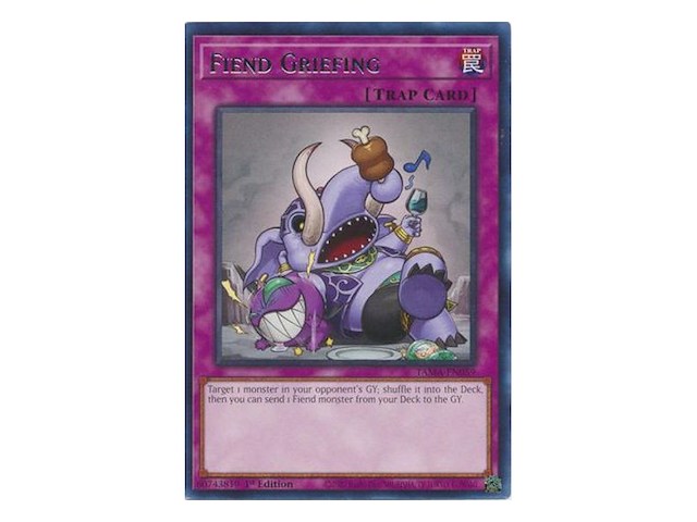 Yu-Gi-Oh! Fiend Griefing - TAMA-EN059