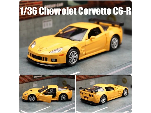 1:36 RMZ City Chevrolet Corvette C6-R