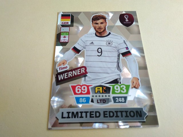 Adrenalyn XL Qatar 2022 - LE - Timo WERNER