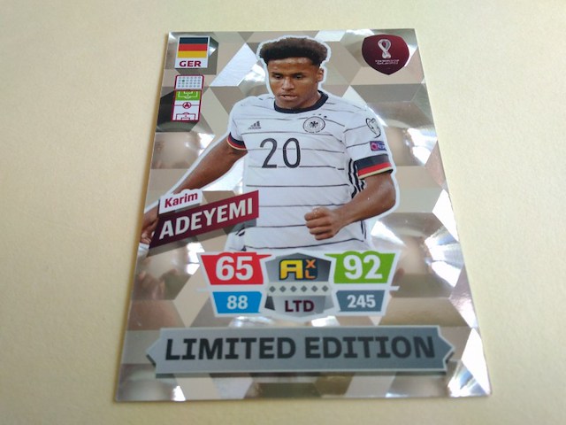 Adrenalyn XL Qatar 2022 - LE - Karim ADEYEMI