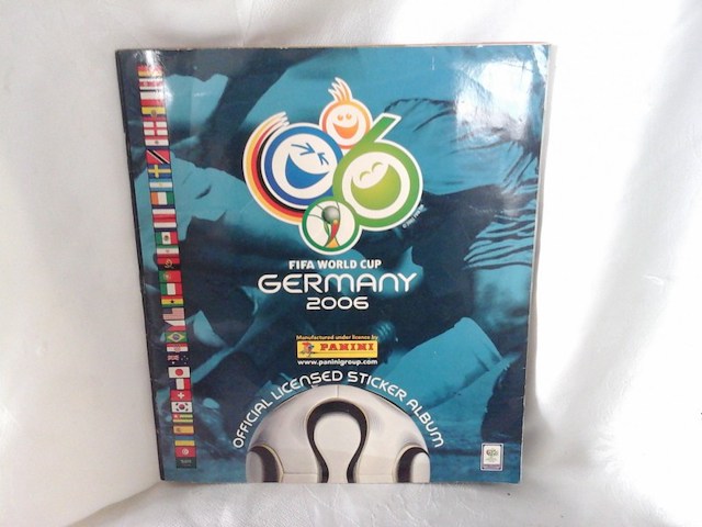 Germany 2006 Fifa Album sa sličicama pun popunjen