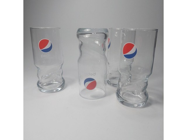 Pepsi staklene čaše