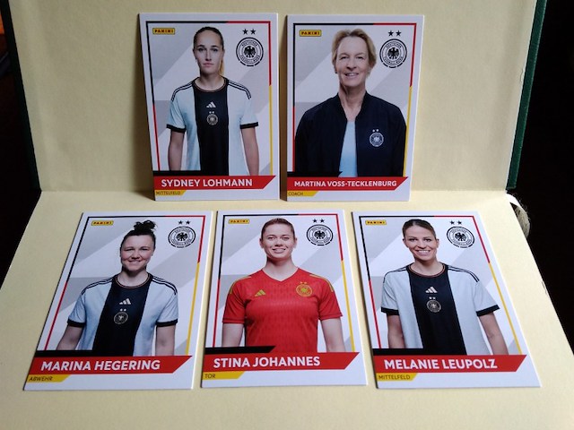 Panini DFB Frauen Trading Cards 2023 - update set