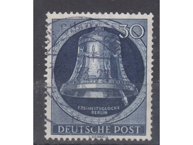 Zapadna Nemačka Berlin 1951 Zvono ključna, kat. 50 eur