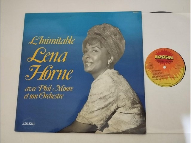 LENA HORNE L`inimitable Lena Horne JAZZ LP MINT