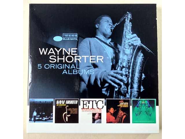 Wayne Shorter - 5 Original Albums (5xCD, Box Set)