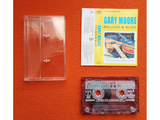 GARY MOORE - Ballads and Blues (cass) istočna licenca