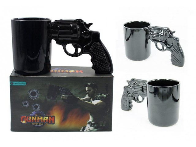 Solja Keramicka Revolver Gunman Cup