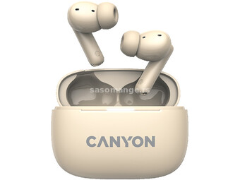 CANYON OnGo TWS-10 ANC+ENC, Bluetooth Headset, microphone, BT v5.3 BT8922F, Frequence Response:20...