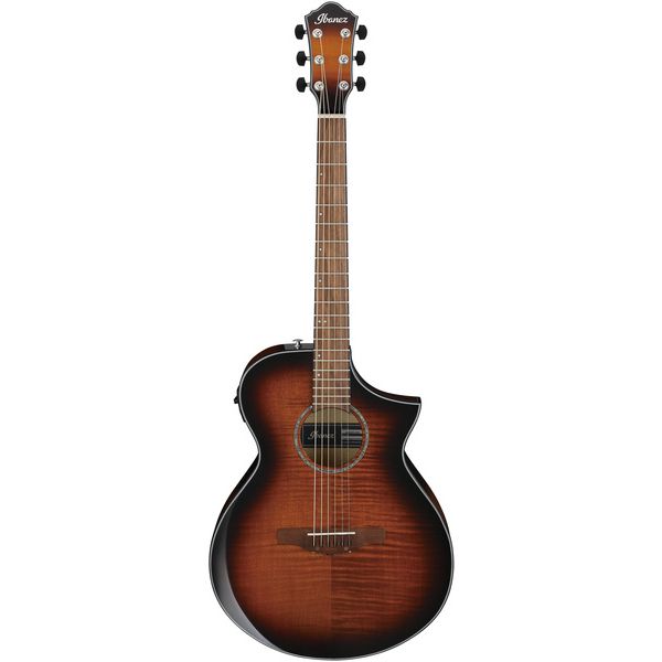 Ibanez AEWC400-AMS Akustična ozvučena gitara Boja: AMS : Amber Sunburst High Gloss