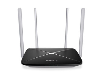 Mercusys AC12 v3,4 x 5dbi, WiFi5 AC1200 Dual Band Wireless Router