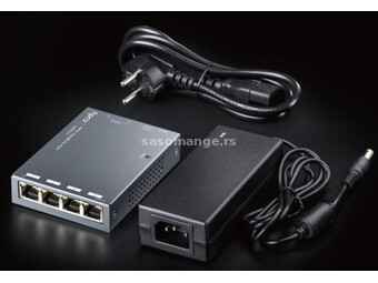 Cudy FS1006PL 6-Port 10/100M PoE+ Switch, 60W external, max 32W/PoE, UPLINK, 250m, 4KV protection