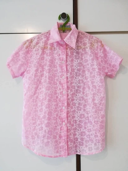 Košulja roze transparentna