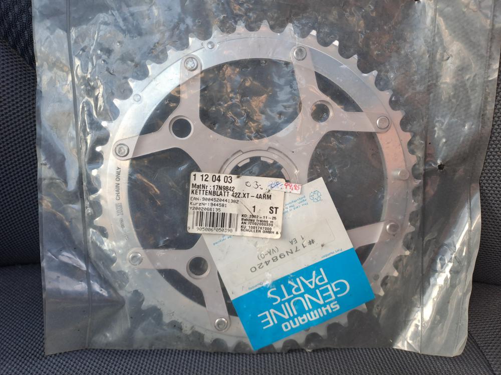 Shimano XT M739 42T lancanik - NOV