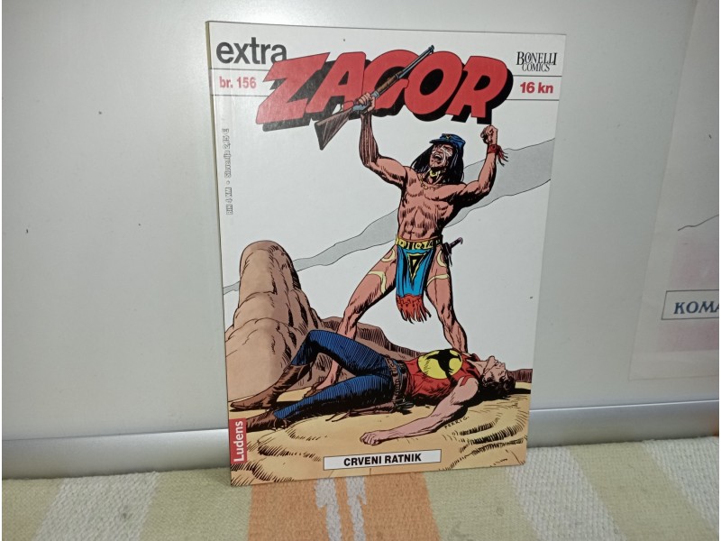 ZAGOR EXTRA broj 156 Epozoda: CRVENI RATNIK