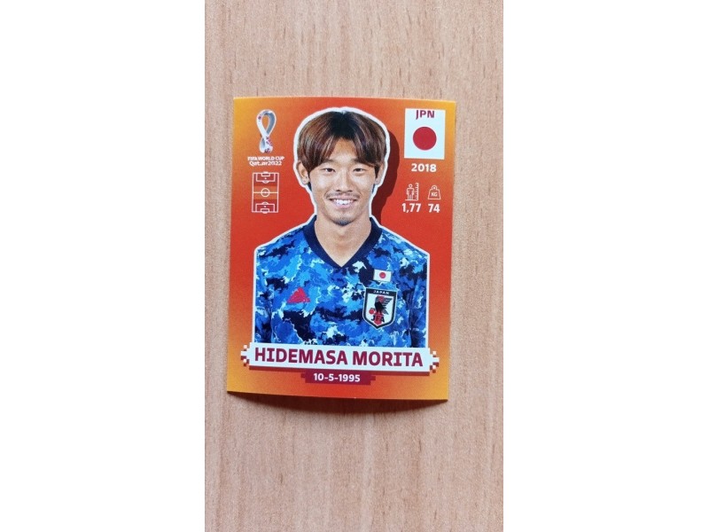 World cup Qatar 2022 Panini broj JPN 11