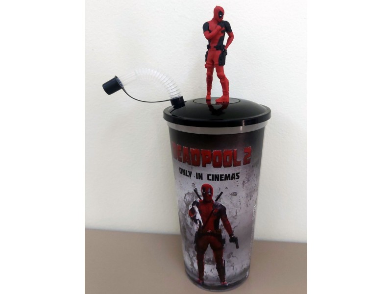 Deadpool 2 2018. PCO Figura sa bioskopskom čašom