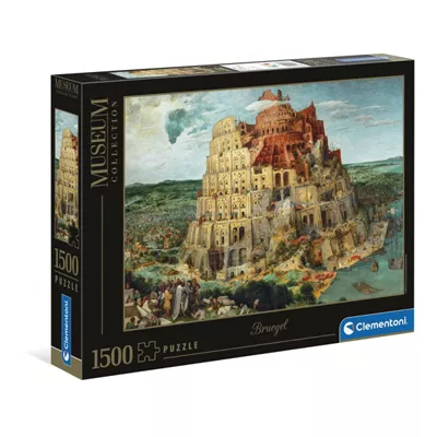 Clementoni CL31691 PUZZLE 1500 MUSEUM BABEL TOWER PUZLE