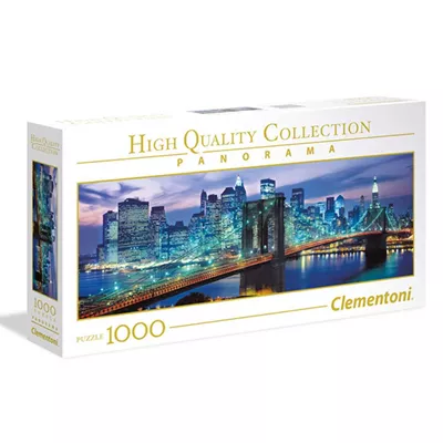 Clementoni CL39434 PUZZLE 1000 PANORAMA NEW YORK BROOKLIN