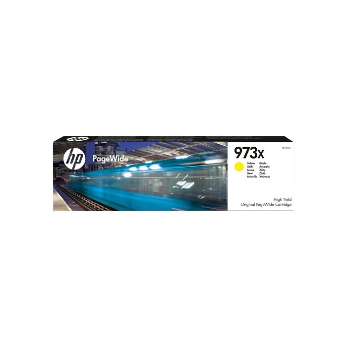 HP kertridž 973X High Yield Yellow Original PageWide - F6T83AE