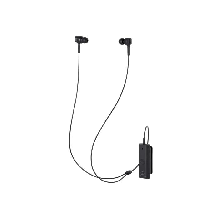 AUDIO-TECHNICA Bežične bubice QuietPoint ATH-ANC100BT (Crne) Bluetooth + 3.5mm, do 10 sati, Aktivno poništavanje okolne buke (ANC), 20Hz - 24KHz