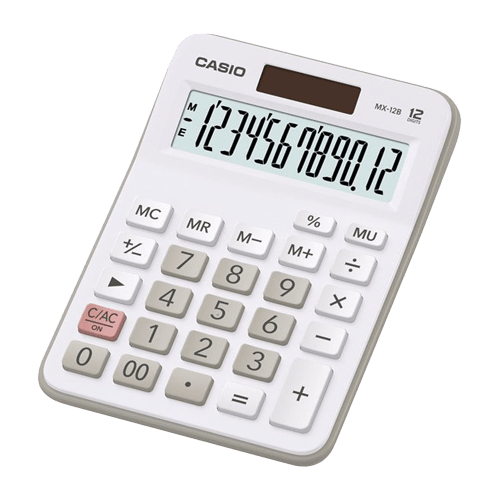 CASIO Kalkulator MX-12 - CASMX12W (Beli)