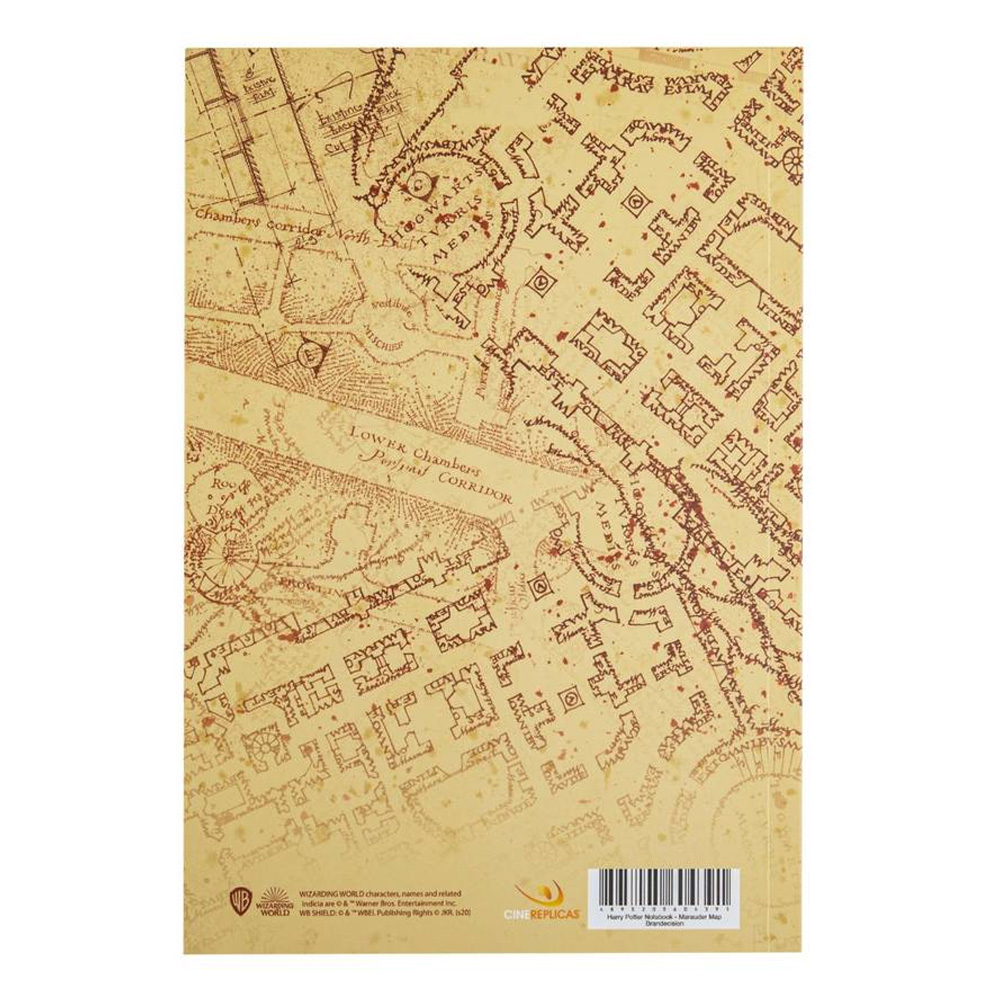 Harry Potter - Marauder's Map Notebook