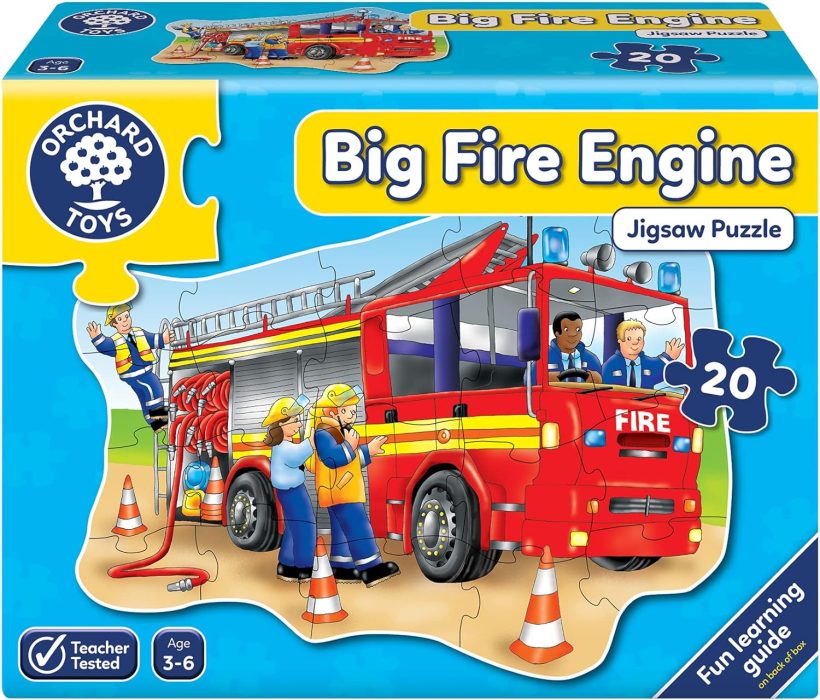 Big Fire Engine Jigsaw Puzzle