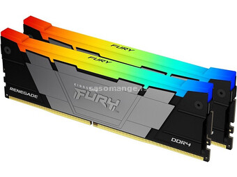DDR4 64GB (2x32GB) 3600MHz [FURY RENEGADE RGB], Non-ECC UDIMM, CL18 1.35V, 288-Pin 2Rx8, Memory K...