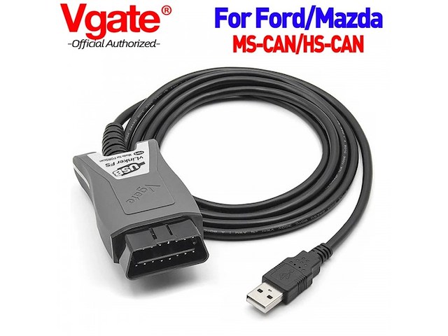 Vgate vLinker FS USB OBD2 za Ford Mazda MS CAN HS CAN A