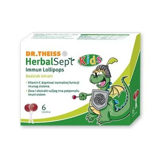 HerbalSept lizalice za imunitet 6 kom