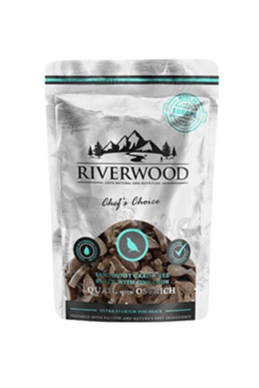 Riverwood Chefs Choice prepelica i noj poslastica za pse 200 g
