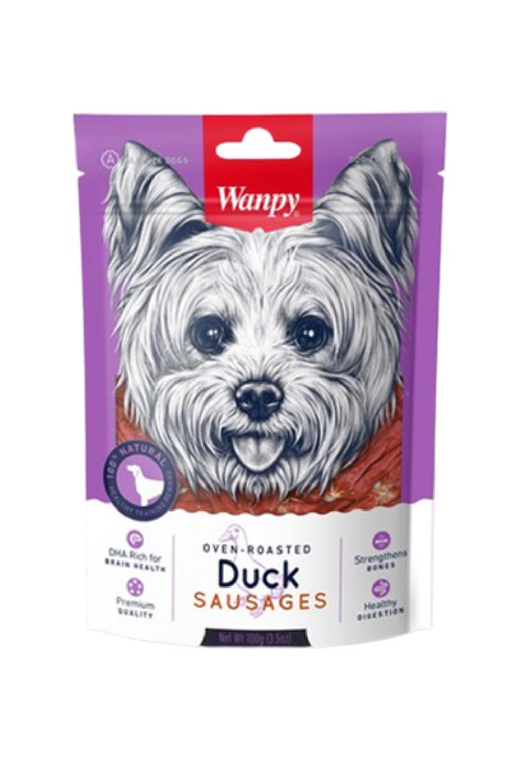 Wanpy Duck Sausages 100g