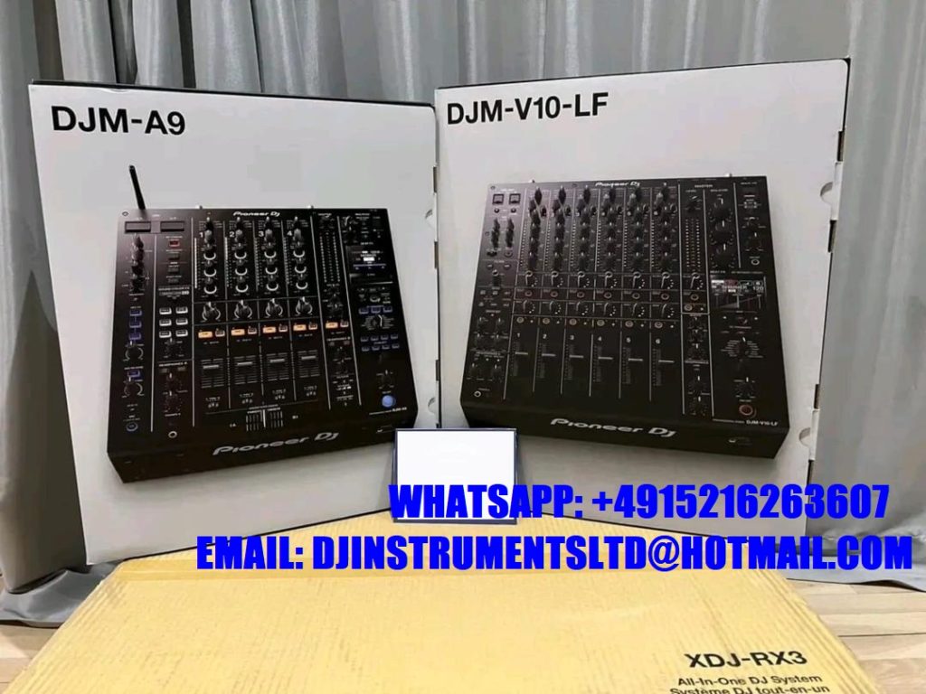 Novi Pioneer DJM-A9 DJ mikser, Pioneer DJM-V10-LF mikser, Pioneer DJM-S11 mikser, Pioneer DJM-V10, Pioneer DJM-Tour1, Pioneer DJM-900NXS2, Pioneer CDJ-3000, Pioneer XDJ XZ DJ sustav, Pioneer XDJ-RX3