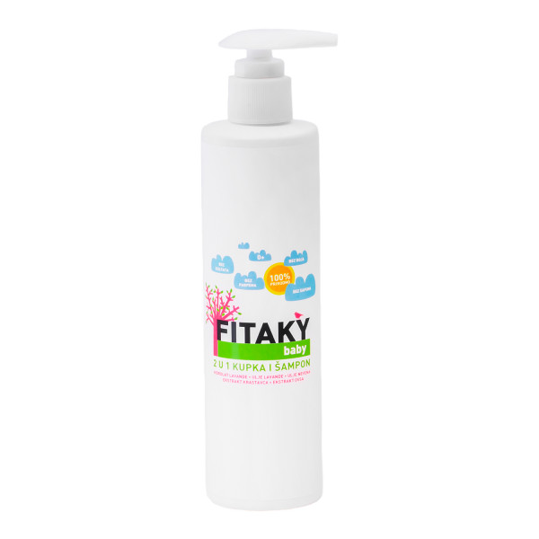 Fitaky baby 2 u 1 kupka i šampon 200ml