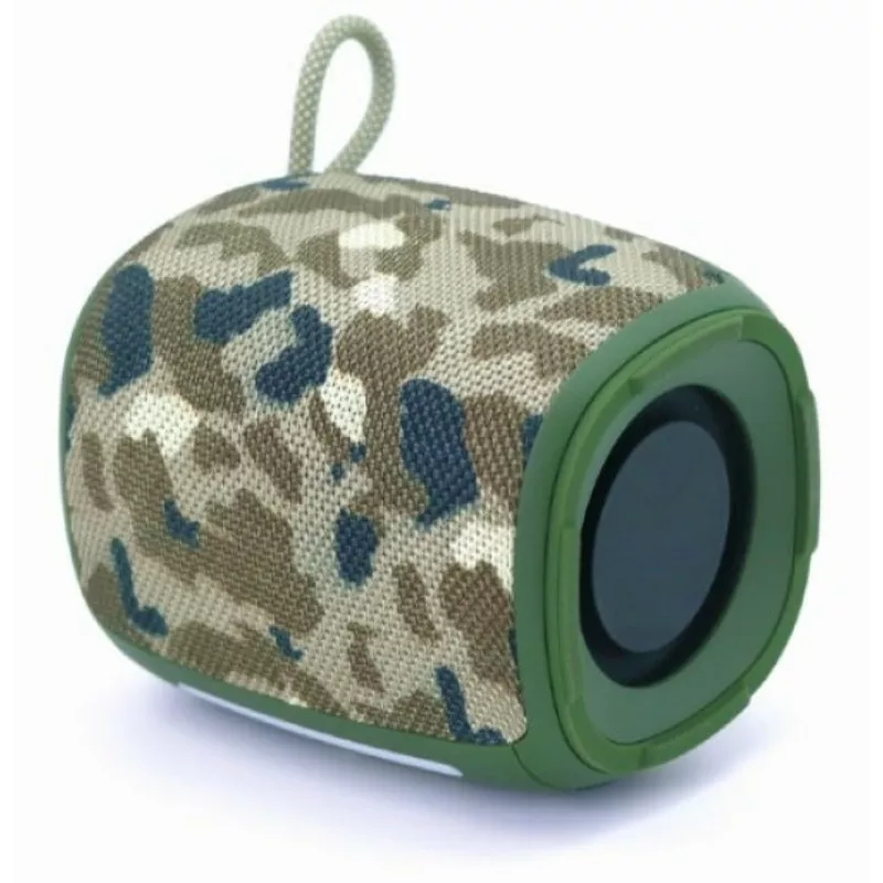 SPK-BT-LED-03-CM Gembird Portable RGB LED Bluetooth speaker 5W, BT, FM, TF, USB, Handsfree, camo