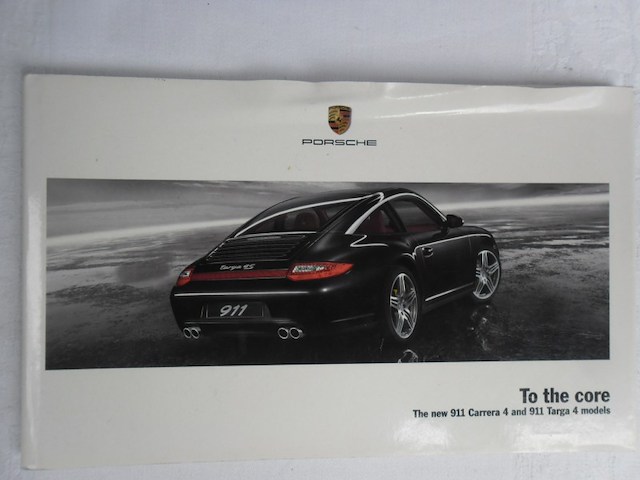 Prospekt Porsche 911 Carrera 4 i Targa 4 Models,06/08.