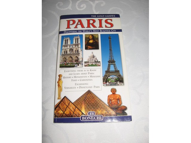 The gold guides Paris  / Pariz / + 1 mapa